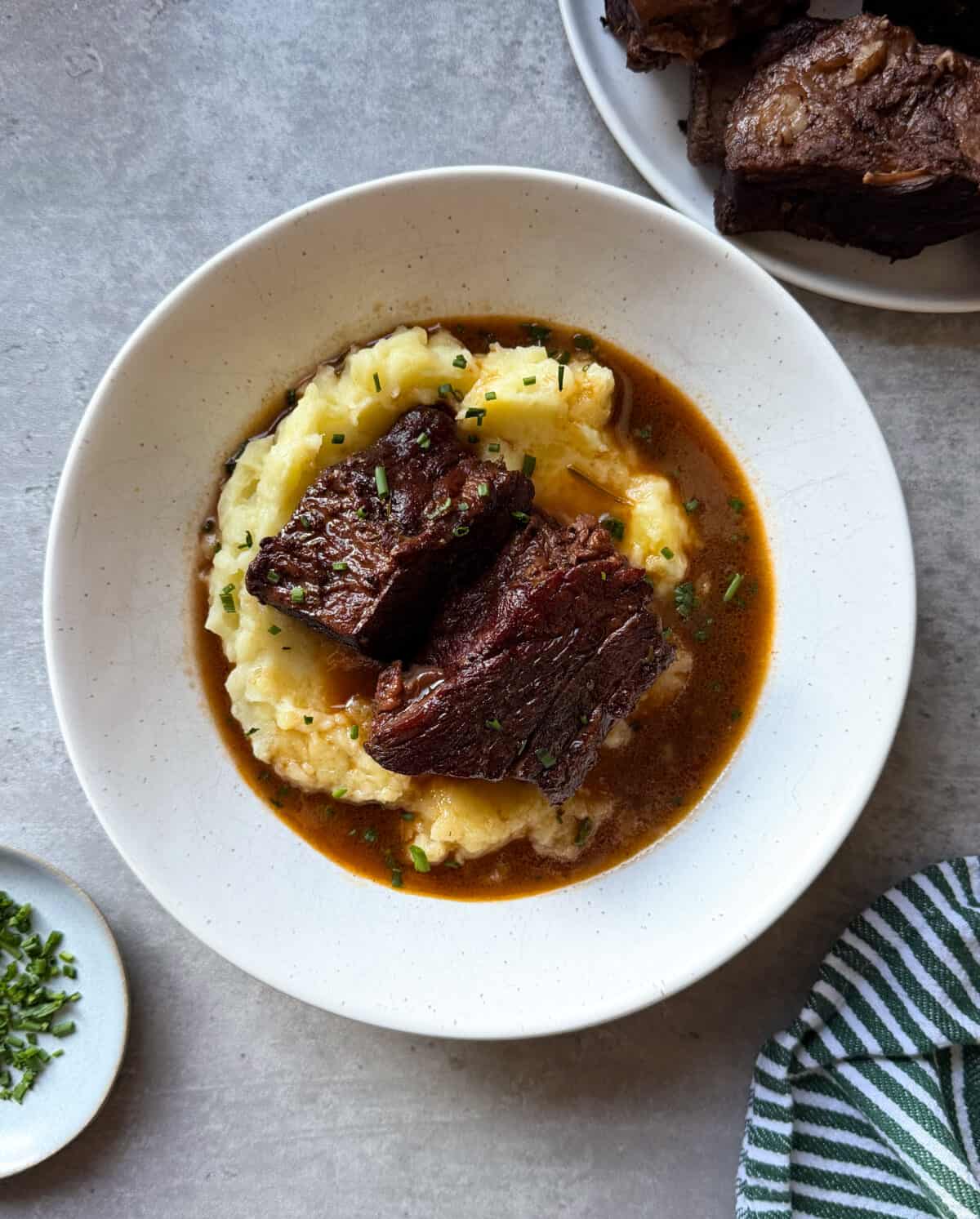 Braised Beef Short Ribs - Sammy Montgoms