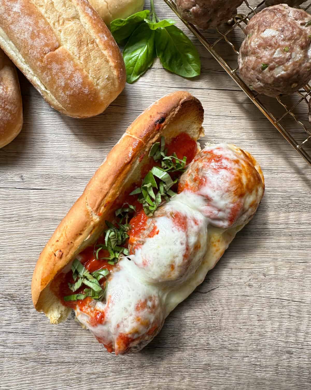 Italian Meatball Subs - Sammy Montgoms