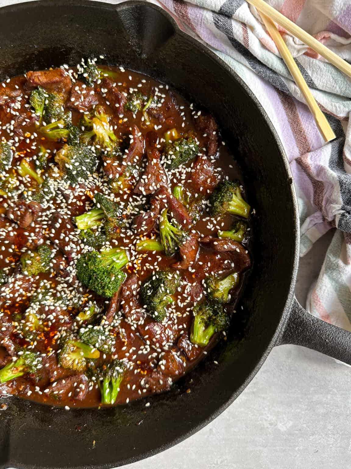 Sticky Beef & Broccoli - Sammy Montgoms