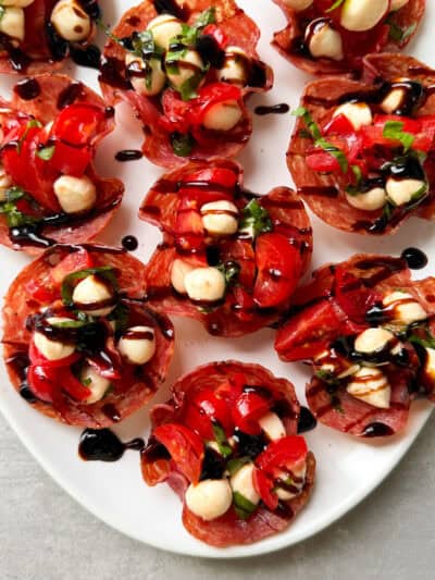 Crispy Salami Cups - Sammy Montgoms