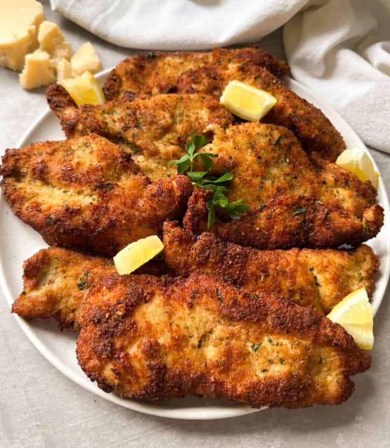 Italian Chicken Cutlets - Sammy Montgoms