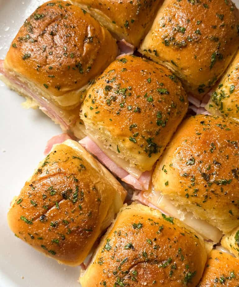 Ham and Swiss Sliders - Sammy Montgoms