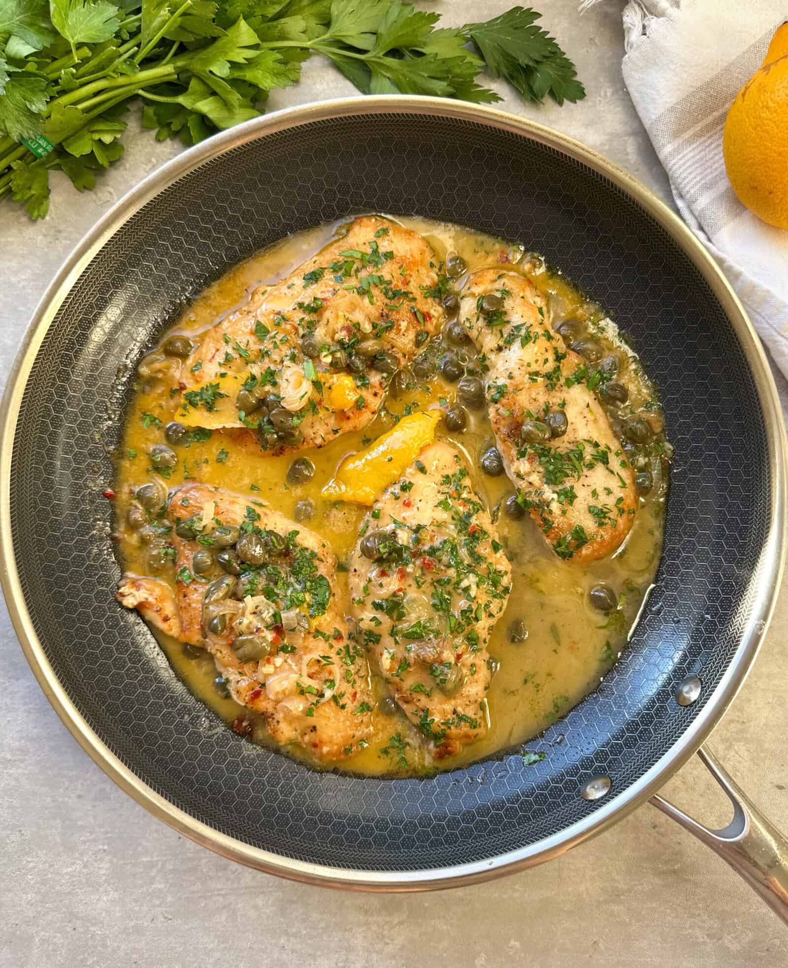 Chicken Piccata - Sammy Montgoms