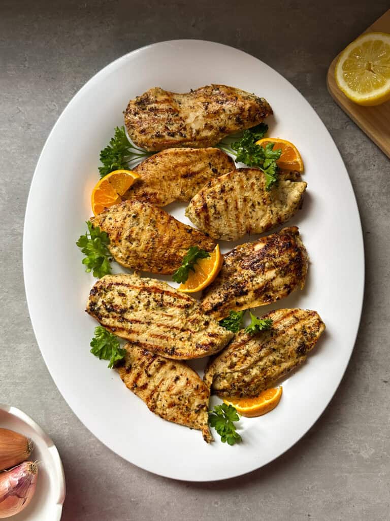 Golden Citrus Chicken Marinade - Sammy Montgoms